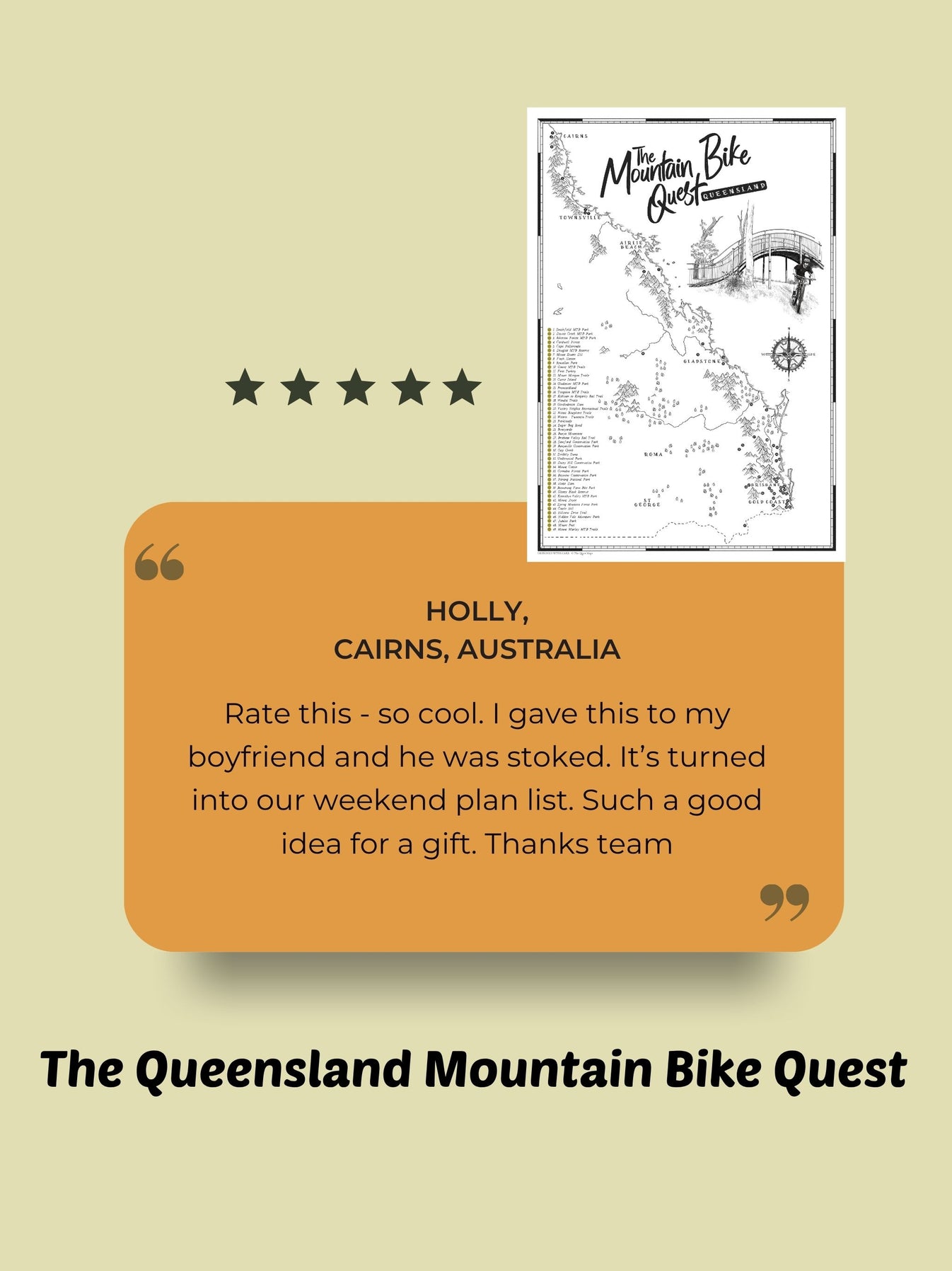 The Queensland Mountain Bike Quest- Scratch Map – The Quest Maps