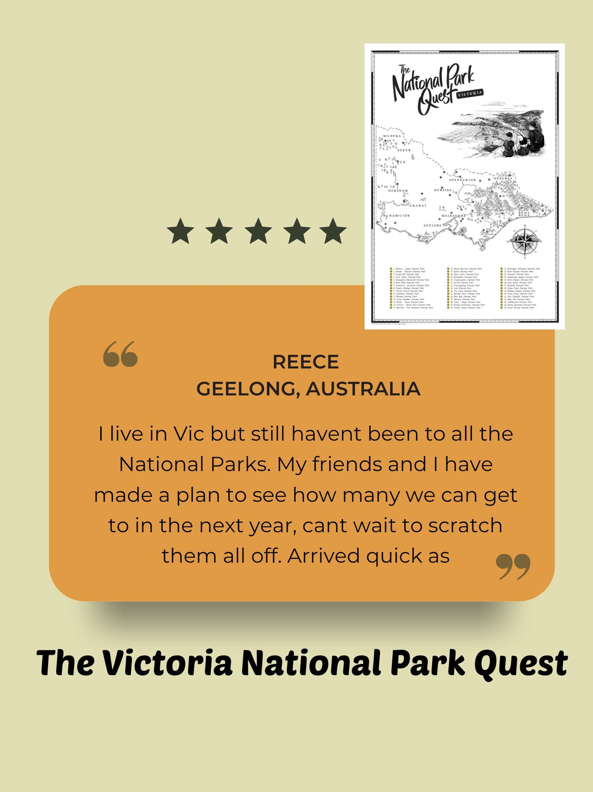 The Victoria National Parks Quest - Scratch Map – The Quest Maps