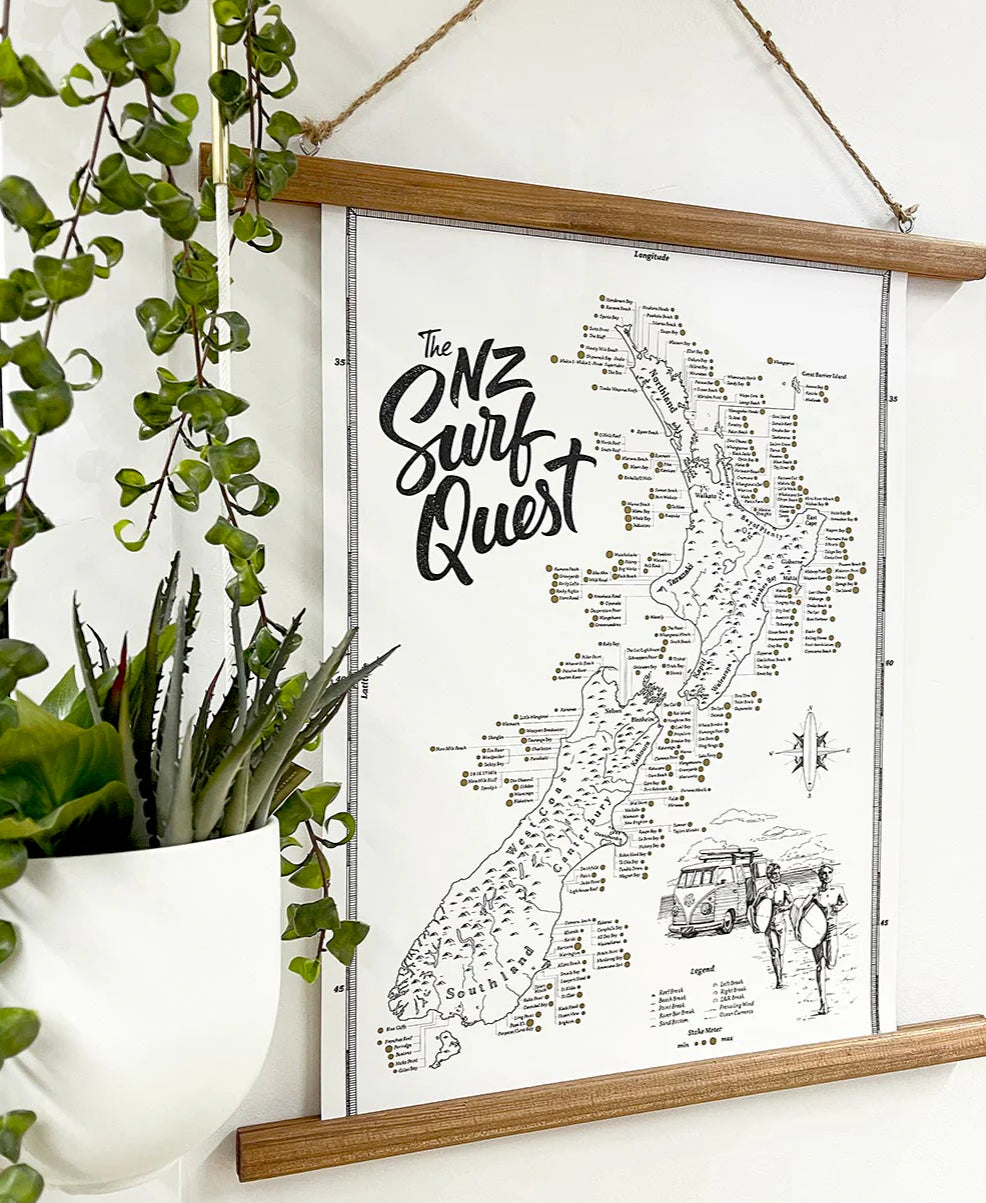 The Western Australia Surf Quest - Scratch Map – The Quest Maps